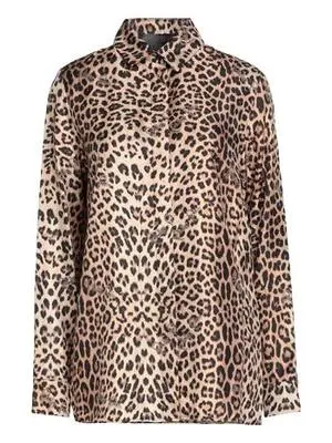 PHILIPP PLEIN PHILIPP PLEIN Leopard-Print Satin Shirt