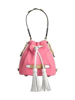 Moschino Textile Fibers Handbag - Salmon Pink