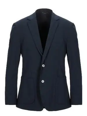 TOMBOLINI Running Blazer In Polyamide And Elastane Blue