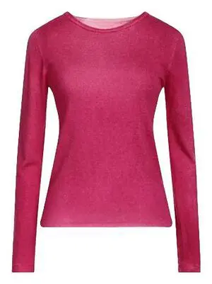 Majestic Filatures MAJESTIC FILATURES Cashmere Crewneck Sweater Fuchsia