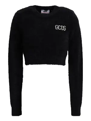 Gcds GCDS Knitted Sweater Black
