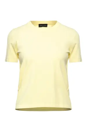 ROBERTO COLLINA ROBERTO COLLINA Knitted Top Light Yellow