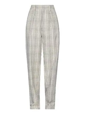 MARANT ETOILE High Waisted Tartan Pants