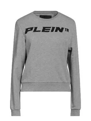 Philipp Plein Solid Crewneck Sweatshirt - Grey