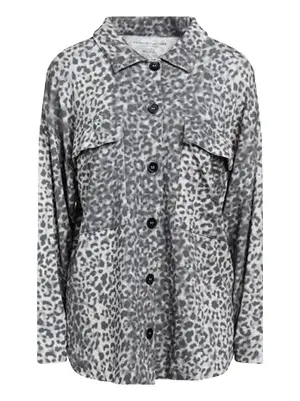 MAJESTIC FILATURES MAJESTIC FILATURES Leopard-Print Jersey Shirt