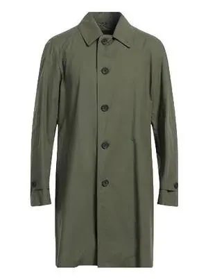 SEALUP Overcoat & Trench Coat Cotton Green