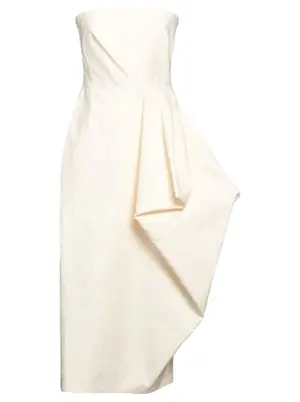 Sportmax SPORTMAX Midi Cotton Dress Ivory