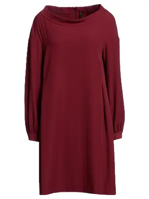MANILA GRACE MANILA GRACE Mini Trapeze Dress Red
