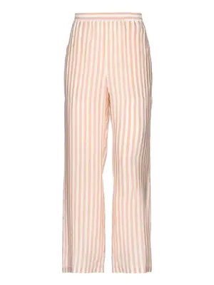 SEVENTY VENEZIA Cupro Wide-leg Pants - Pink