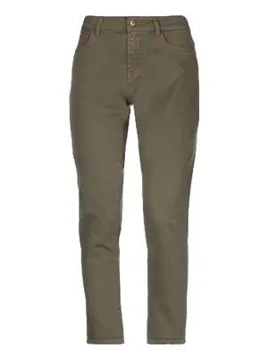 MANILA GRACE Straight Leg Pants - Green