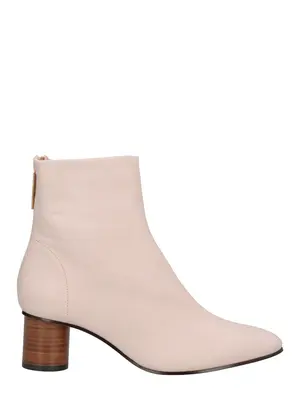 ANNA BAIGUERA ANNA BAIGUERA Leather Ankle Boots Light Pink