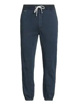 PAOLO PECORA Pants Size Cotton, Elastane - Navy