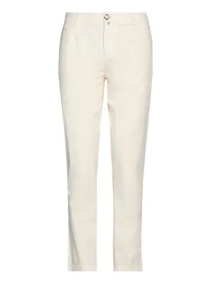 JACOB COHЁN Pants Size Cotton, Elastane - White