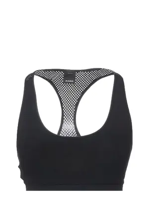 Pinko Top Polyamide, Elastane - Black
