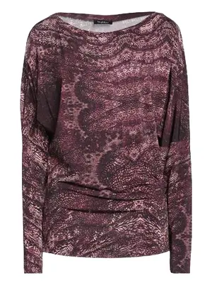 Byblos Printed Long Sleeve T-shirt - Purple