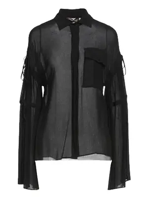TRUSSARDI TRUSSARDI Crepe Shirt Black