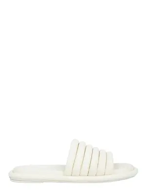 Marsèll Calfskin Slide Sandals - White