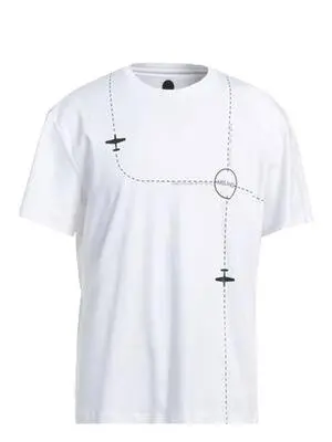TRUSSARDI Man T-shirt White Size S Cotton