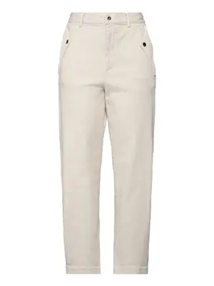 MERCI Tapered Twill Pants Beige