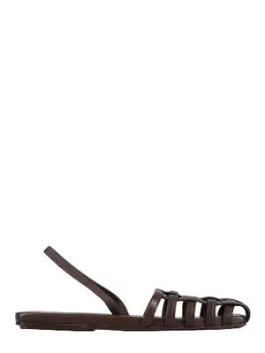 Marsèll MARSÈLL Calfskin Fisherman Sandals Brown