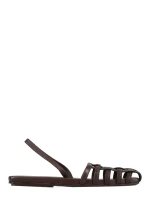Marsèll MARSÈLL Calfskin Fisherman Sandals Cocoa