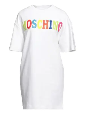 Moschino Mini T-Shirt Dress White