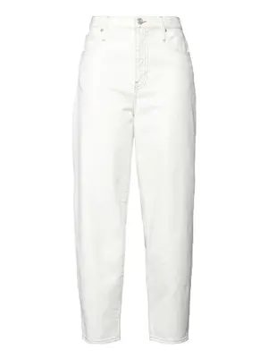 FRAME Cotton Boyfriend Jeans - White