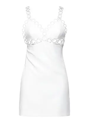 Coperni Mini Dress White