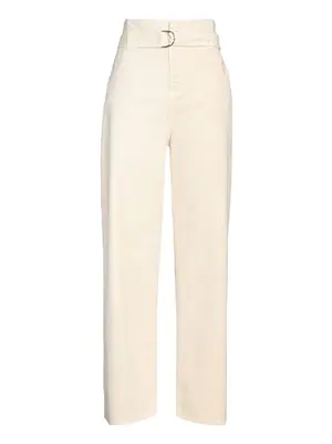 SOLOTRE SOLOTRE Straight-Leg Jeans Beige