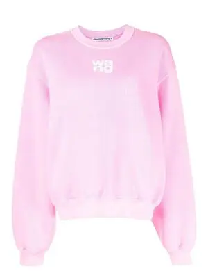 Alexander Wang Oversized Cotton T-shirt - Pink