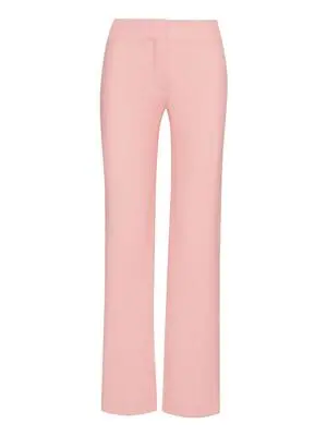 Oscar De La Renta Straight-leg Trousers - Pink