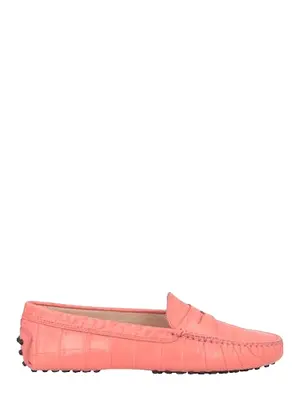 TOD'S TOD'S Leather Loafers Red