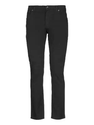 Dolce & Gabbana Cotton Blend Tapered Trousers - Black