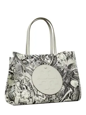Tory Burch Small Ella Printed Tote Alien Print
