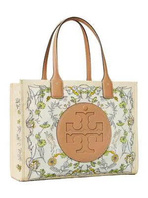 Tory Burch Small Ella Printed Tote Meadow