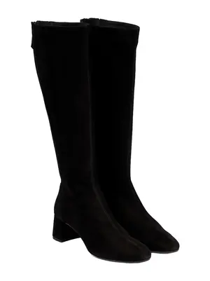 AQUAZZURA Saint Honore Knee-high Boots - Black
