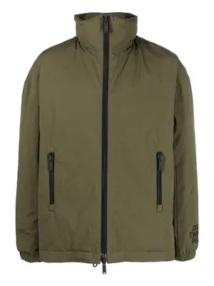 Dsquared2 High-neck Padded Jacket - Green
