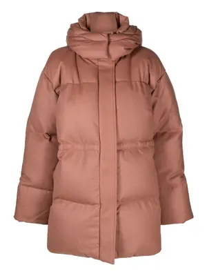 JOSEPH Dorset Padded Coat - Brown