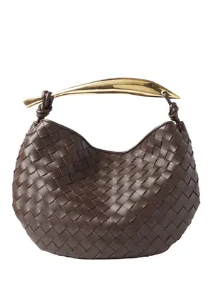 Bottega Veneta Sardine Small Shoulder Bag Brown
