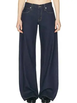 SLVRLAKE Mica Wide-leg Jeans - Indigo Rinse