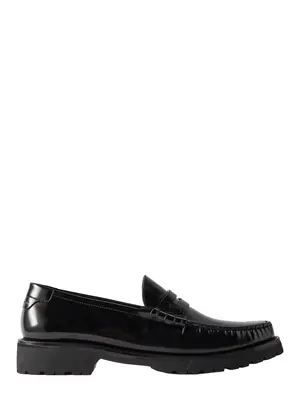 SAINT LAURENT Le Loafer Leather Loafers