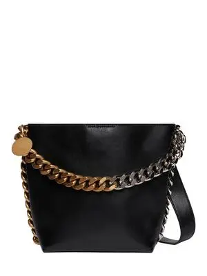Stella McCartney Frayme Bucket Bag Black