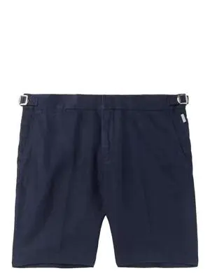 Orlebar Brown Norwich Slim-fit Linen Shorts - Blue