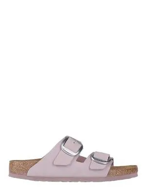 BIRKENSTOCK Sandals In Soft Leather - Purple
