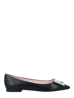 ROGER VIVIER Soft Leather Ballet Flats