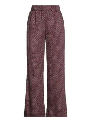 DIMORA High-waisted Wide Leg Pants - Red