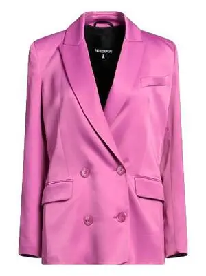 Patrizia Pepe Double-Breasted Blazer Pink