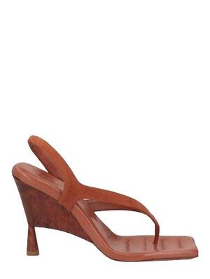 GIA / RHW GIA / RHW Thong Sandal In Kidskin Rust