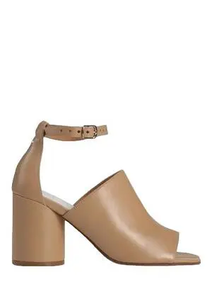 MAISON MARGIELA Leather Sandals - Beige