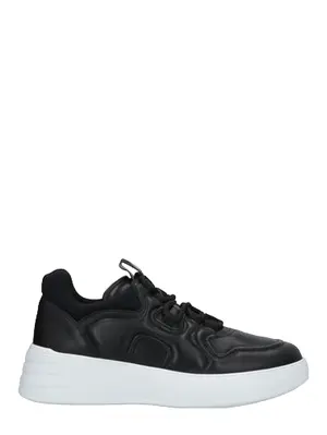 Hogan Leather Low-Top Sneakers Black
